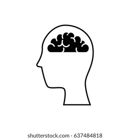 Human Brain Symbol Stock Vector (Royalty Free) 637484818 | Shutterstock
