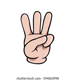 Hand Signal Icon Design Emoticon Human 스톡 벡터(로열티 프리) 1573290058 ...