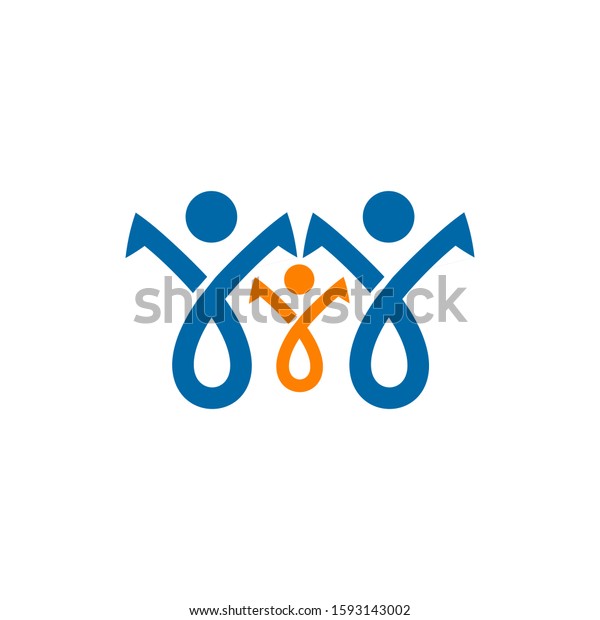 Human Character Icon Logo Design Inspiration Stock Vector (Royalty Free ...