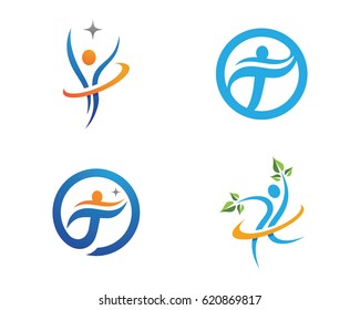Human Character Logo Sign Stock Vector (Royalty Free) 620869817 ...