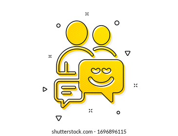 Human Communication Symbol Group Men Icon Stock Vector (Royalty Free ...