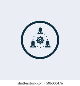 Human Connection Symbol Stock Vector (Royalty Free) 506000473 ...