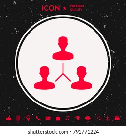Human Connection Symbol Stock Vector (Royalty Free) 791771224 ...