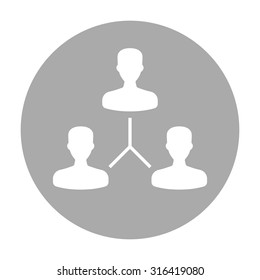 Human Connection Symbol Icon: เวกเตอร์สต็อก (ปลอดค่าลิขสิทธิ์ ...