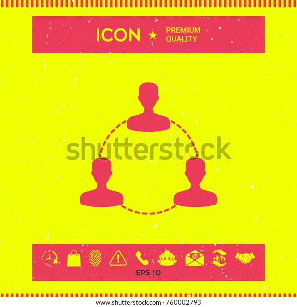 Human Connection Symbol Icon Stock Vector (Royalty Free) 760002793 ...