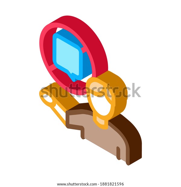 Human Crossed Out Quote Frame Icon Stock Vector (Royalty Free ...