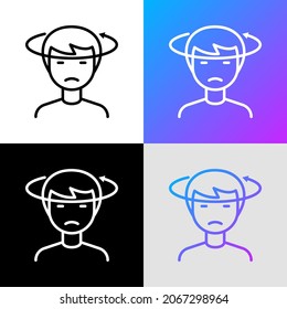 450 Disorientation icon Images, Stock Photos & Vectors | Shutterstock