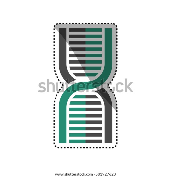 Human Dna Symbol Icon Vector Illustration: เวกเตอร์สต็อก (ปลอดค่า ...