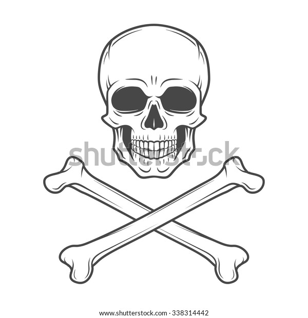 Human Evil Skull Vector Jolly Roger Stock Vector (Royalty Free) 338314442 Human Evil Skull Vector Jolly Roger Stock Vector (Royalty Free) 338314442