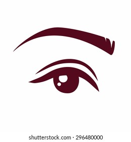 Human Eye Logo: vector de stock (libre de regalías) 296480000 ...
