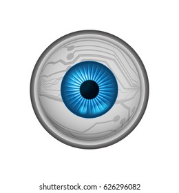 Human Eye Symbol Stock Vector (Royalty Free) 626296082