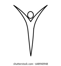 Human Figure Icon Stock Vector (Royalty Free) 646103071