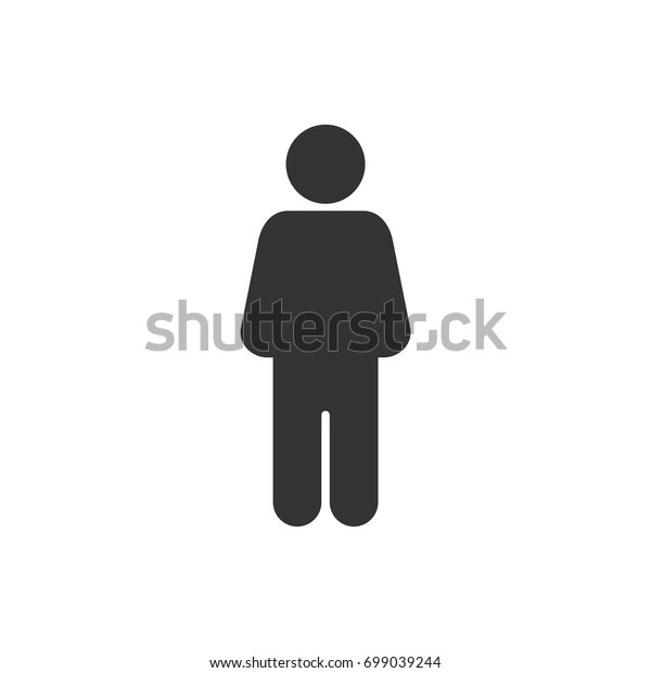 Human Figure Logo Template Illustration Design Stock Vector (Royalty ...