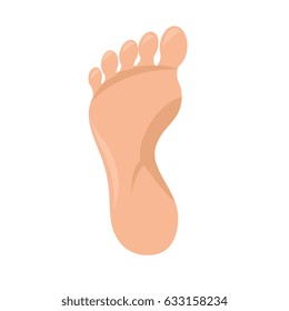 Human Foot Icon Stock Vector (Royalty Free) 633158234 | Shutterstock