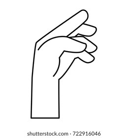 Human Hand Catching Icon Stock Vector (Royalty Free) 722829022 ...