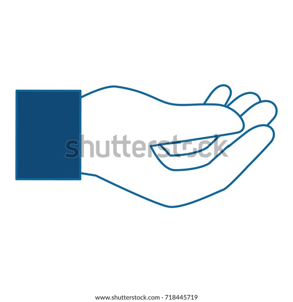 Human Hand Catching Icon Stock Vector (Royalty Free) 718445719 ...