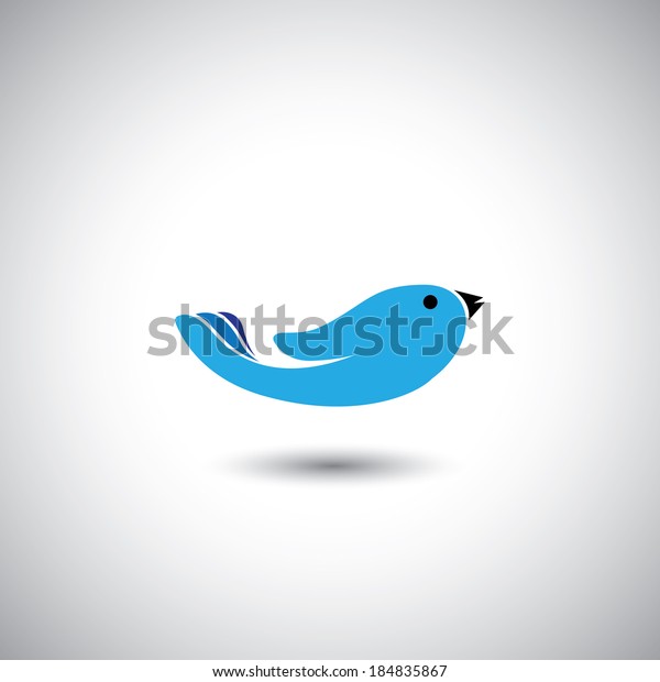Human Hand Free Flying Bird Icon Stock Vector (Royalty Free) 184835867 ...