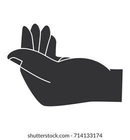 Human Hand Receiving Icon Stock Vector (Royalty Free) 714133174 ...