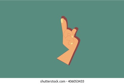 Human Hands Icon Set Isolated Vector Stock Vector (Royalty Free ...