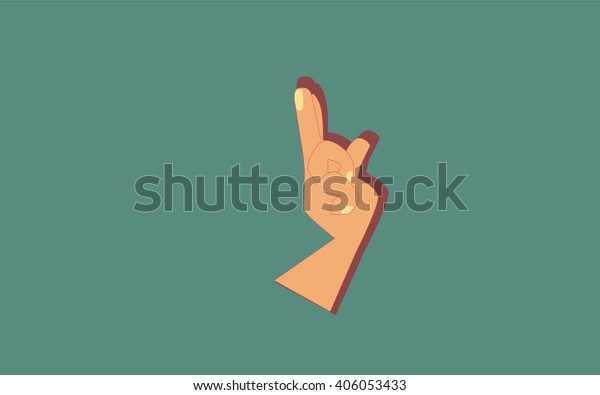 Human Hands Icon Set Isolated Vector Stock Vector (Royalty Free ...