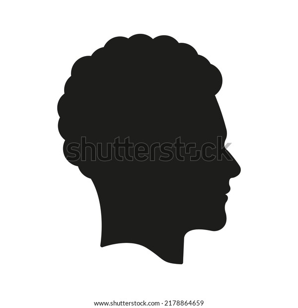 Human Head Hair Vector Illustration: เวกเตอร์สต็อก (ปลอดค่าลิขสิทธิ์ ...
