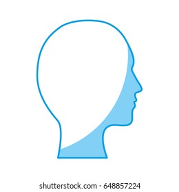 Human Head Icon Stock Vector (Royalty Free) 648857224