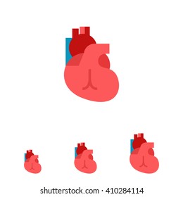 Human Heart Icon Stock Vector (Royalty Free) 410284114 | Shutterstock