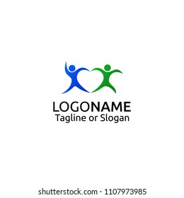 Human Holding Hand Together Logo Concept : image vectorielle de stock ...
