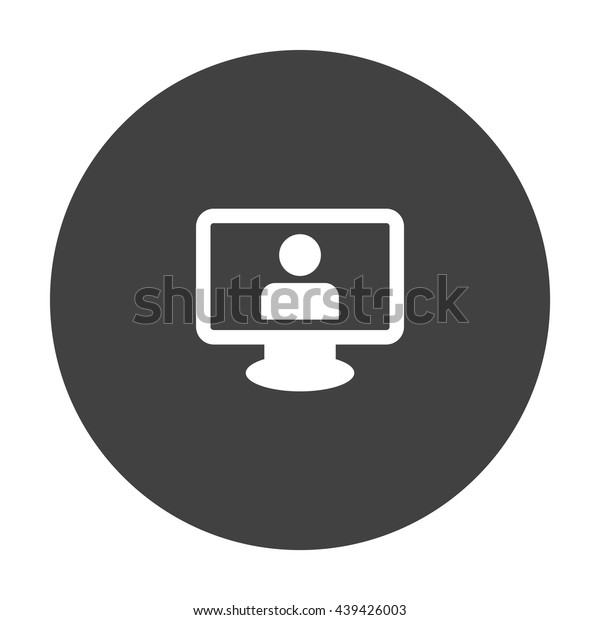 Human Icon Flat Design Style Stock Vector (Royalty Free) 439426003 ...