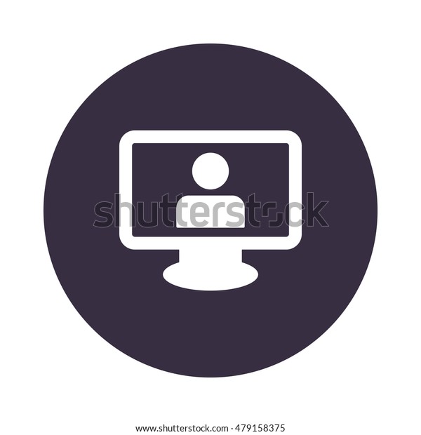 Human Icon Flat Design Style Stock Vector (Royalty Free) 479158375 ...