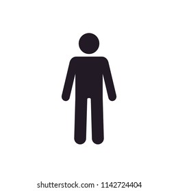 Man Sign Human Icon Men Symbol Stock Vector (Royalty Free) 796514752 ...