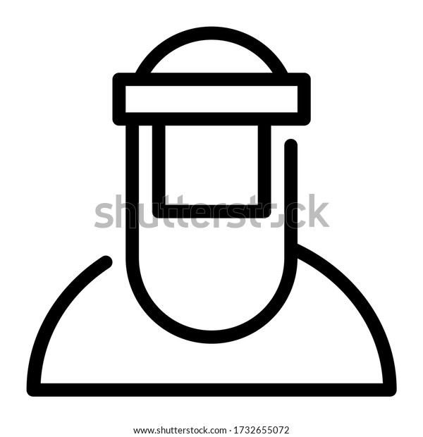 Human Icon Outline Style Perfect Pixels Stock Vector (Royalty Free ...