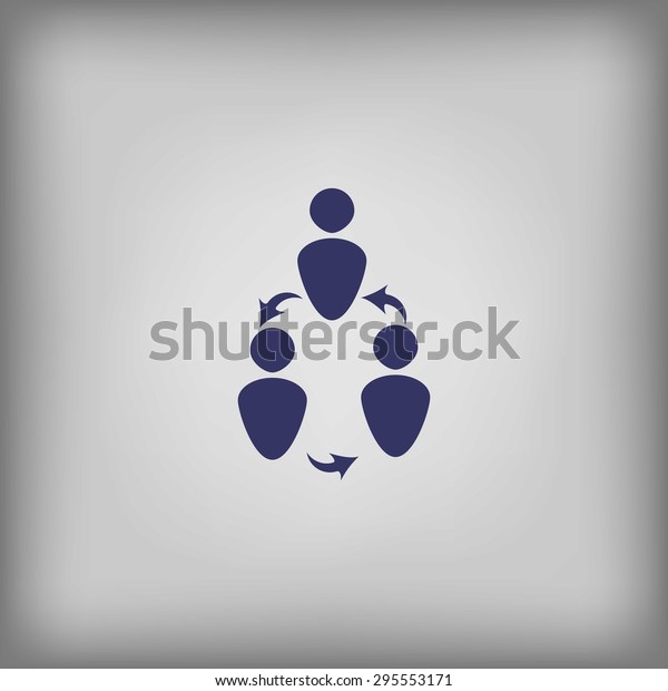 Human Interaction Icon Stock Vector (Royalty Free) 295553171 | Shutterstock