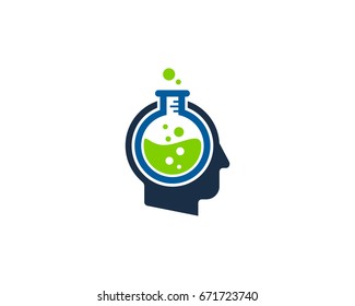 Human Lab Icon Logo Design Element Stock Vector (Royalty Free ...