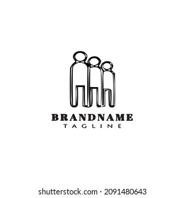 Human Life Cycle Logo Cartoon Design Stock Vector (Royalty Free ...