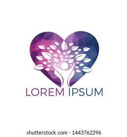 Human Life Logo Icon Abstract People Stock Vector (Royalty Free ...