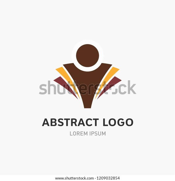 Human Logo Icon Corporate Identity Stock Vector (Royalty Free ...