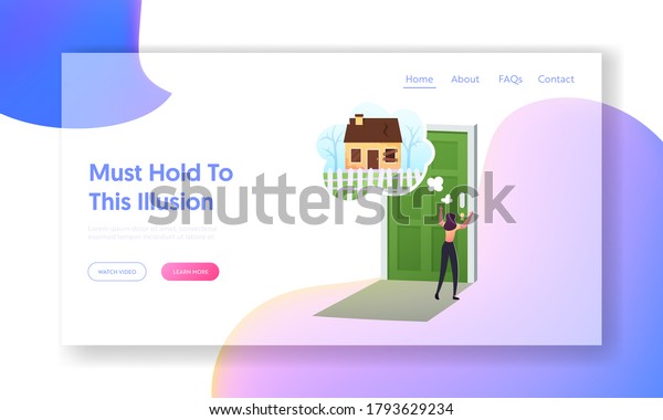 Human Mind Illusions False Fake Concept Stock Vector (Royalty Free ...