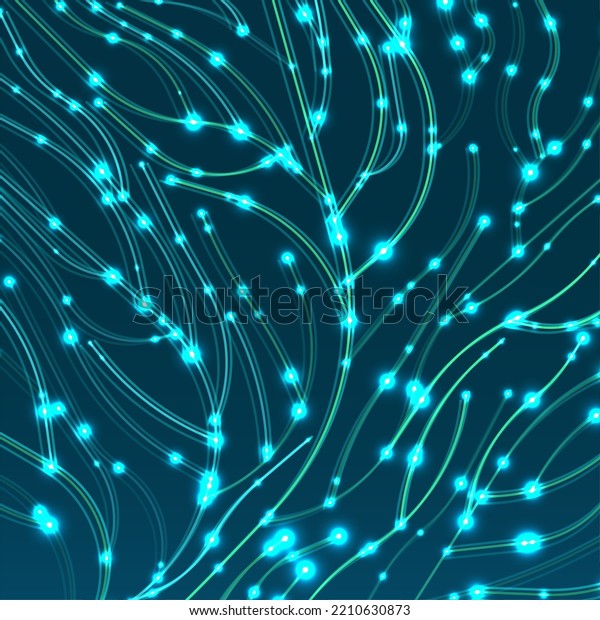 Human Neuron Anatomy Concept Background Connecting Stock Vector ...