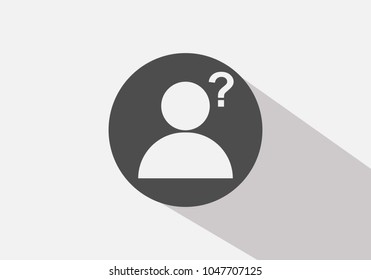 Human People Question Icon Logo Vector Stock Vector (Royalty Free ...