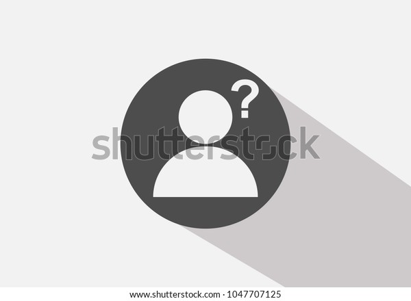 Human People Question Icon Logo Vector Stock Vector (Royalty Free ...