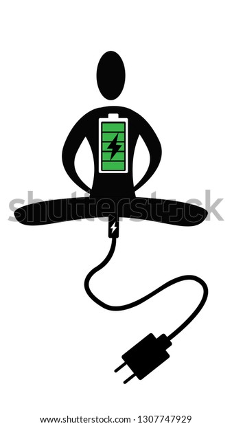 Human Power Charts Power Chartshuman Stock Vector (Royalty Free ...