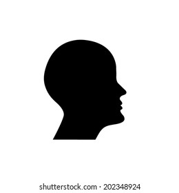 Human Profile Picture Stock Vector (Royalty Free) 202348924 | Shutterstock