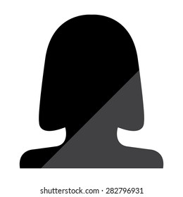 Human Profile Picture Stock Vector (Royalty Free) 282796931