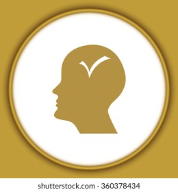 Human Profile Picture Stock Vector (Royalty Free) 299754623
