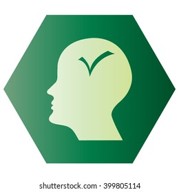 Human Profile Picture Stock Vector (Royalty Free) 347512226