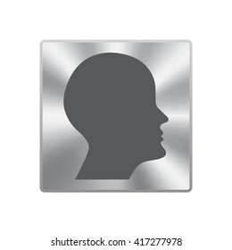 Human Profile Picture Stock Vector (Royalty Free) 417277978 | Shutterstock