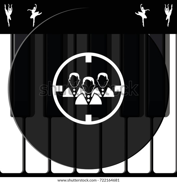 Human Resources Illustration Headhunter Symbol Icon Stock Vector ...