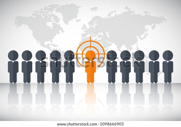 Human Resources Poster Web Banner Human Stock Vector (Royalty Free ...