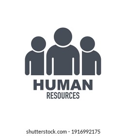 Human Resources Sign Icon Hr Symbol Stock Vector (Royalty Free ...